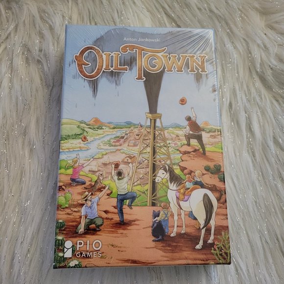 Pio Games | Toys | Pio Games Oil Town Board Game | Poshmark